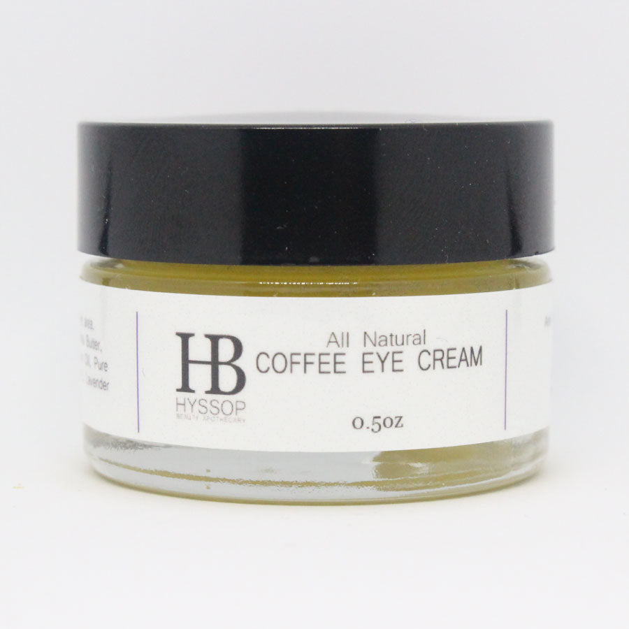 Coffee Eye Cream | Natural Skin Care by Hyssop Beauty Apothecary ...