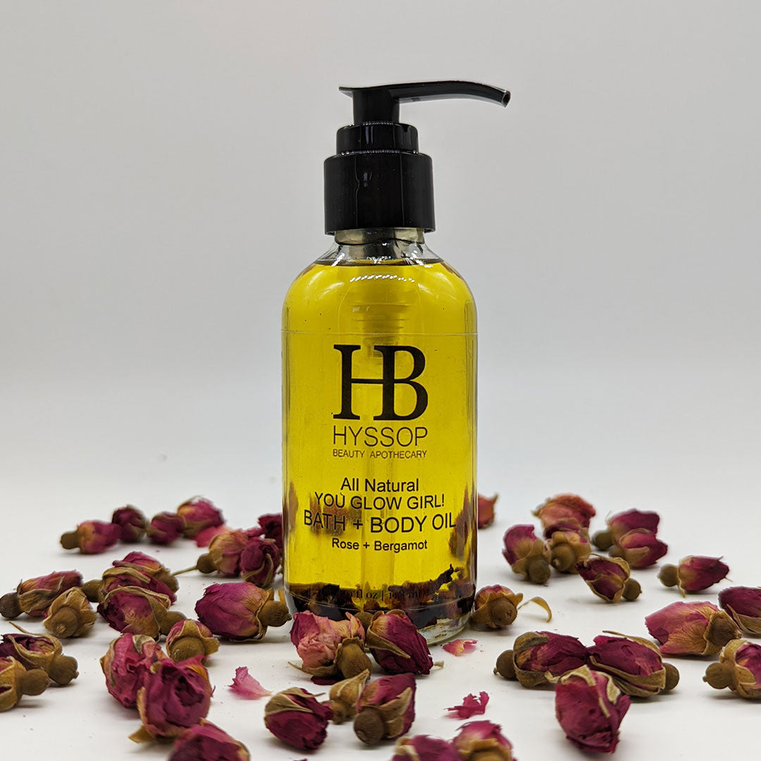 You Glow Girl! Bath + Body Oil | All Natural Handcrafted – Hyssop ...