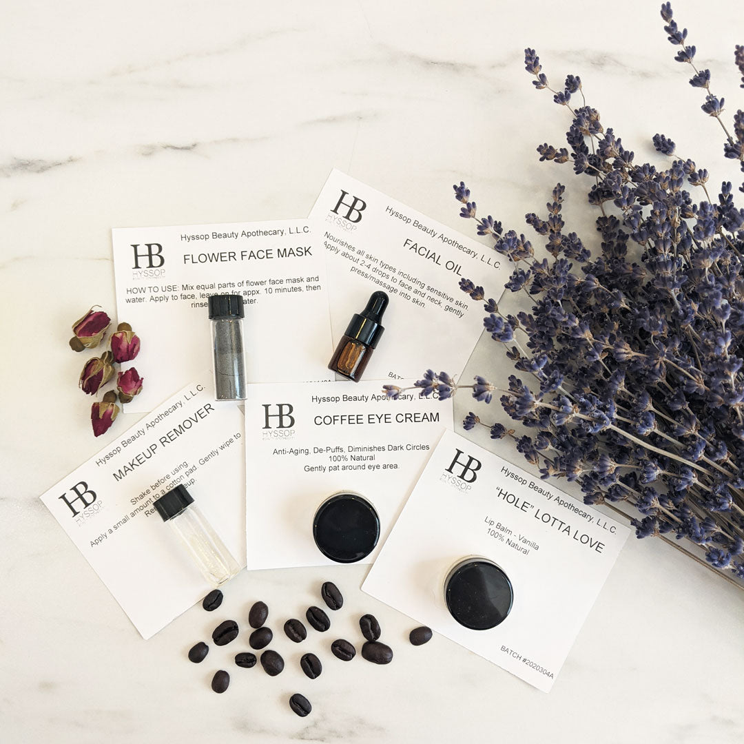 Sample Pack (5 samples)| Natural Skin Care by Hyssop Beauty Apothecary ...